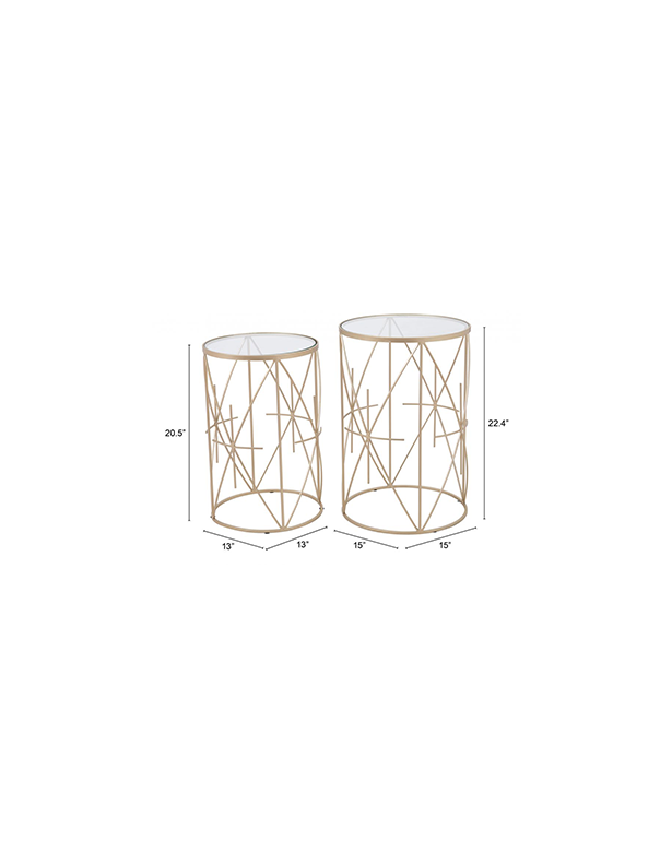 HADRIAN SIDE TABLE SET – Altzaryc