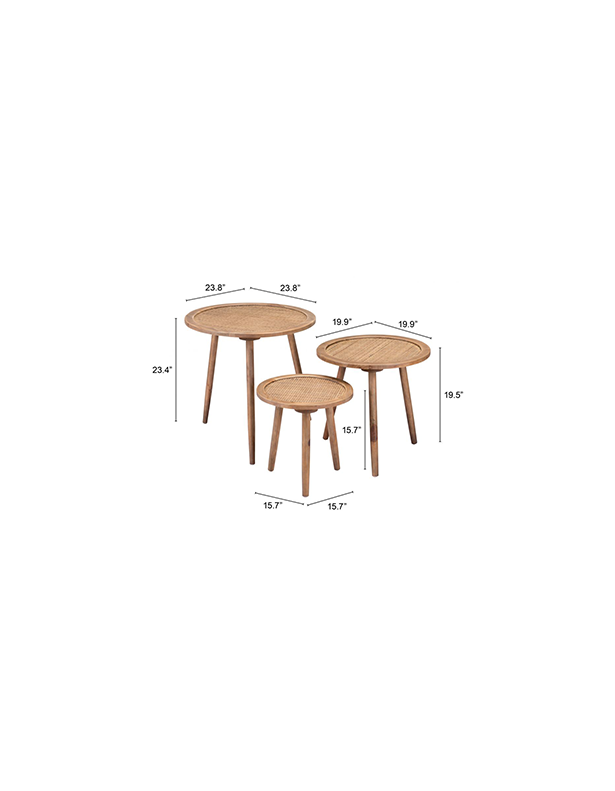 PAUL ACCENT TABLE SET – Altzaryc